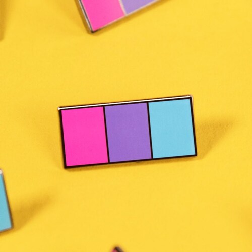 Androgyne Flag Pin Subtle LGBT Pride Lapel Enamel Minimalist - Etsy ...