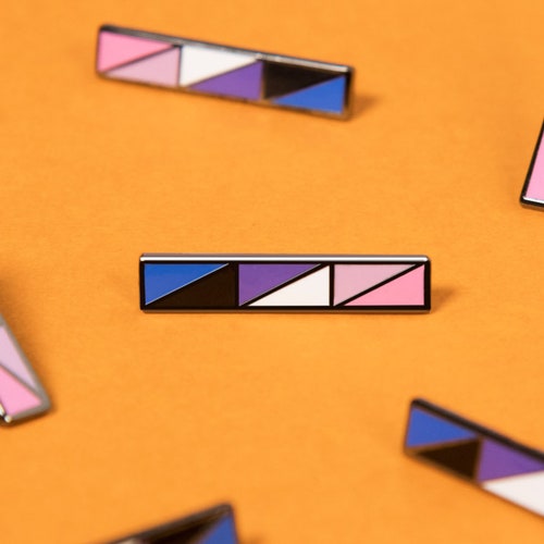 Trans Pride Enamel Pin - Etsy