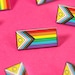 Non-binary Ribbon Pin Subtle Pride Flag Enamel LGBT LGBTQ - Etsy