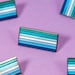 Transfeminine Trans Woman Pride Flag Pin Round Circle Button ~ 1" Pin 1 ...