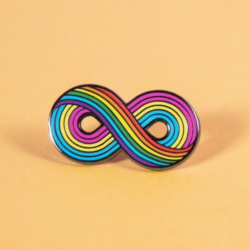 Pansexual Rod Pin Subtle Pride Accessory LGBT Enamel Pan - Etsy