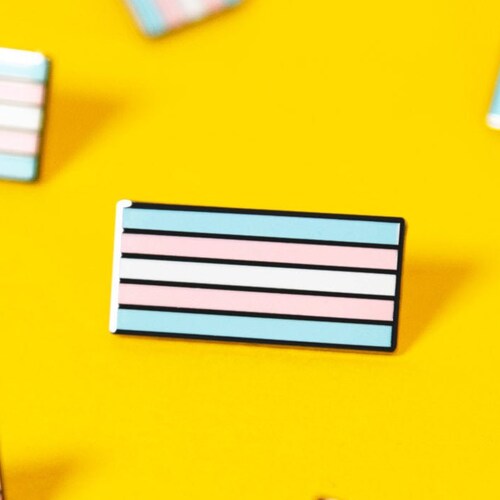 Genderfluid Flag Pin Nonbinary Agender Genderqueer Pride - Etsy UK