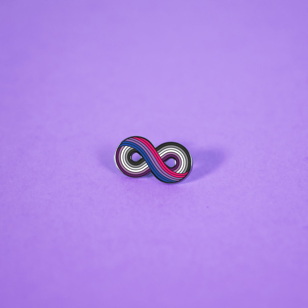 Infinitely Asexual-biromantic Pin — Demisexual Badge Biroace Pride Bi ...