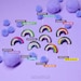 Aroace Rainbow Pin Aro Pride Accessory Badge Aromantic Acearo ...