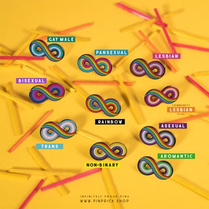 Infinitely Trans-pansexual Pin — Omnisexual Pan Pride Transgender ...