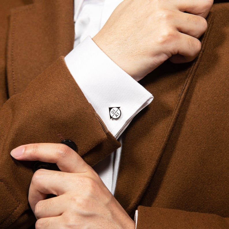 The "section Mark" Cufflinks — Architecture Fashion Accessory Architect ...