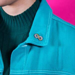Infinitely Non-binary Pin variations Subtle Enby Pride - Etsy