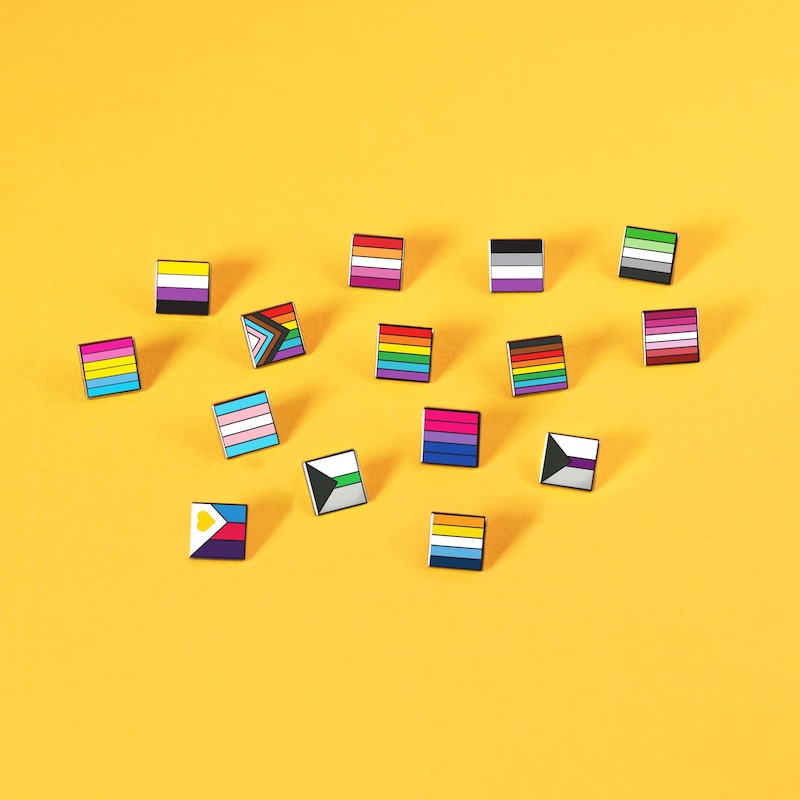Lgbtq Flag Mini - Etsy UK