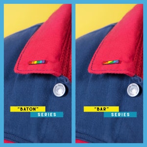 Pansexual Bar Pin — Subtle Pan Pride Pin Flag LGBT LGBTQ Queer ...