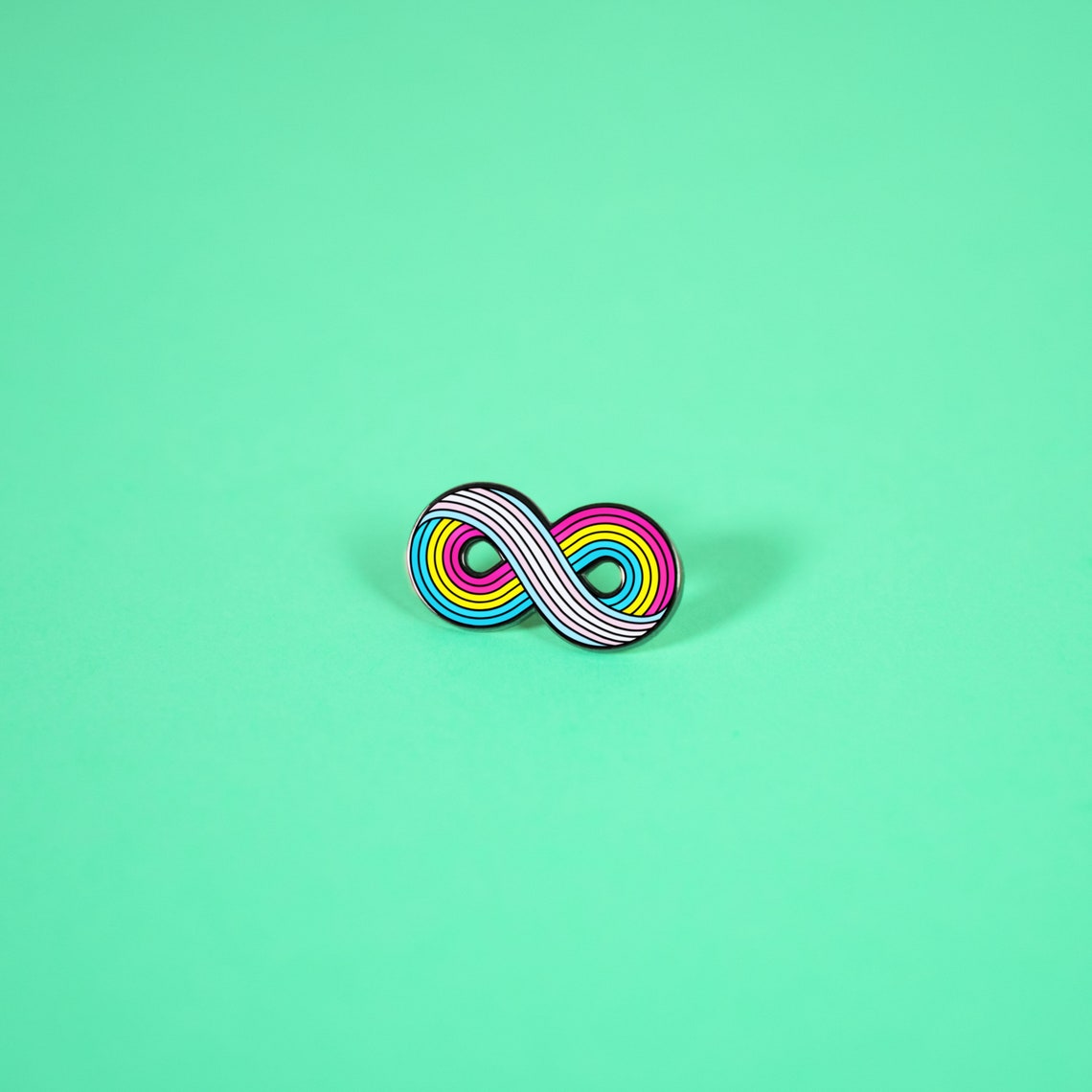 Infinitely Pansexual Pin Subtle Pan Pride Accessory LGBT | Etsy
