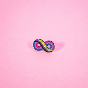 Infinitely Non-binary Pin variations Subtle Enby Pride Accessory ...