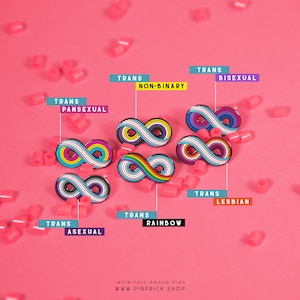 Infinitely Aroace Pin — Subtle Asexual Aromantic Pride Accessory ...