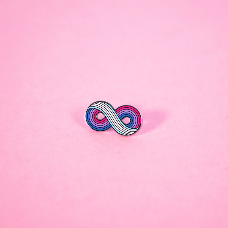 Infinitely Trans Pin Subtle LGBT Pride Accessory Infinity | Etsy