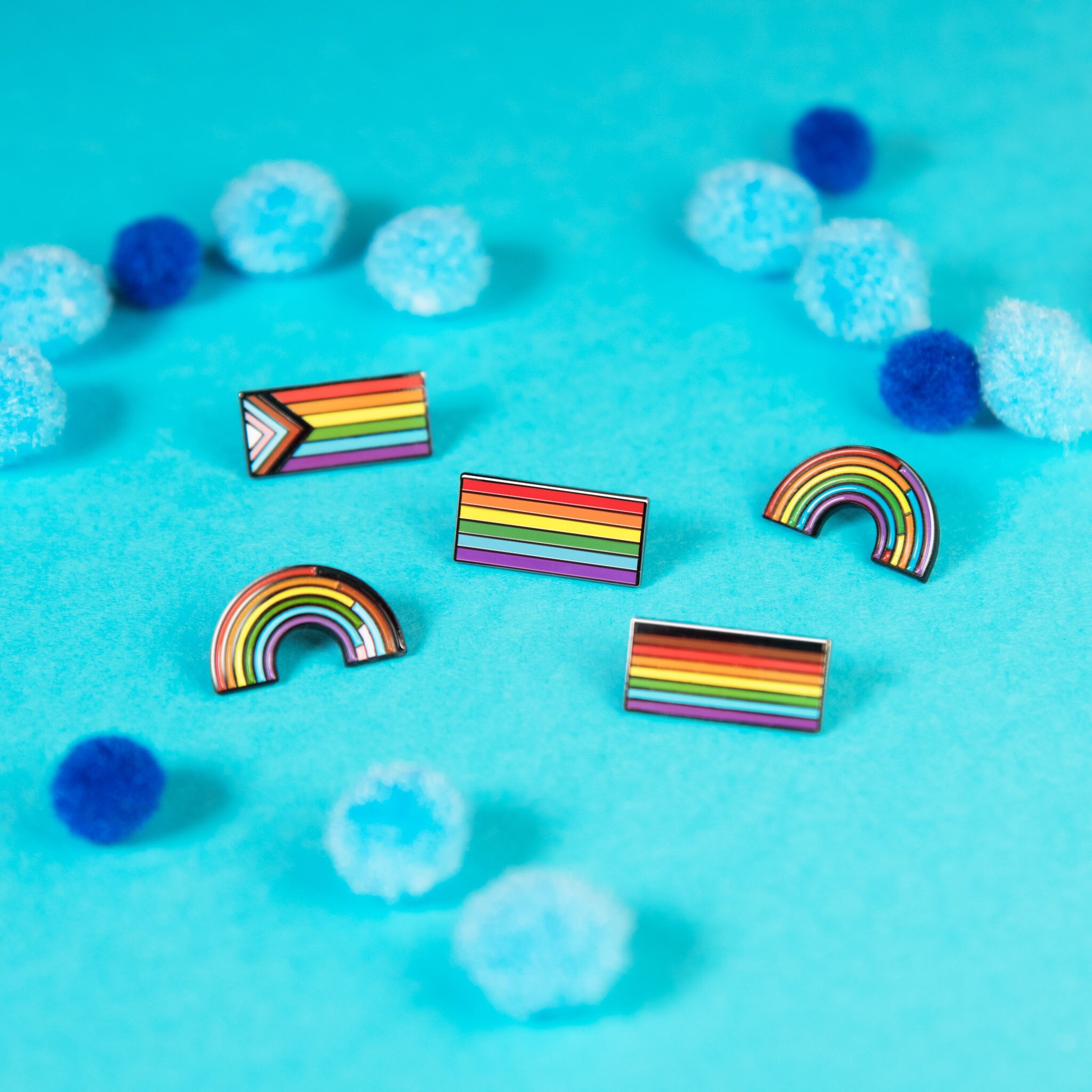 The Trixic Flag Enamel Pin