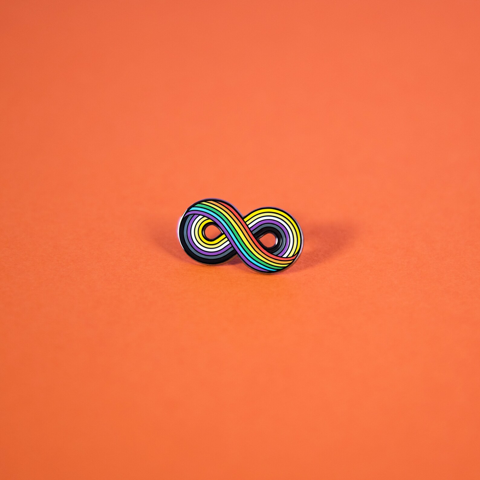 Infinitely Non-binary Pin variations Subtle Enby Pride | Etsy UK