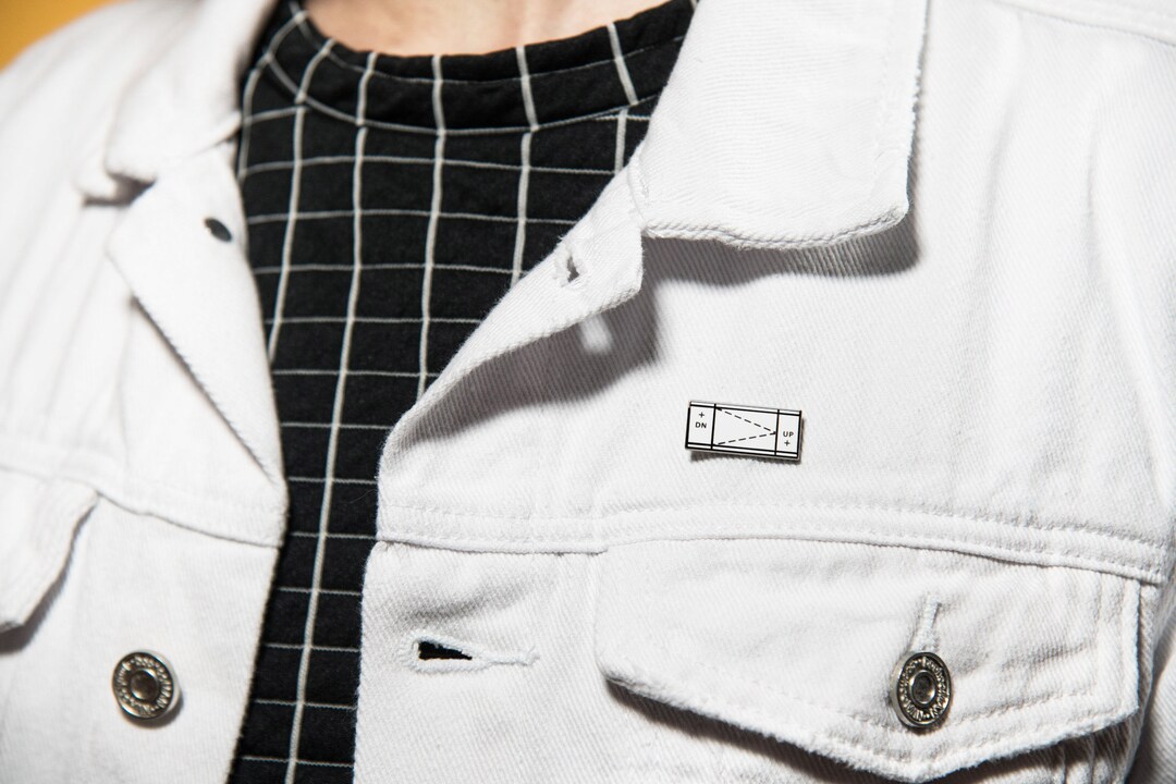 The "ramp in Plan" Enamel Pin — Architecture Badges Interior Designer ...