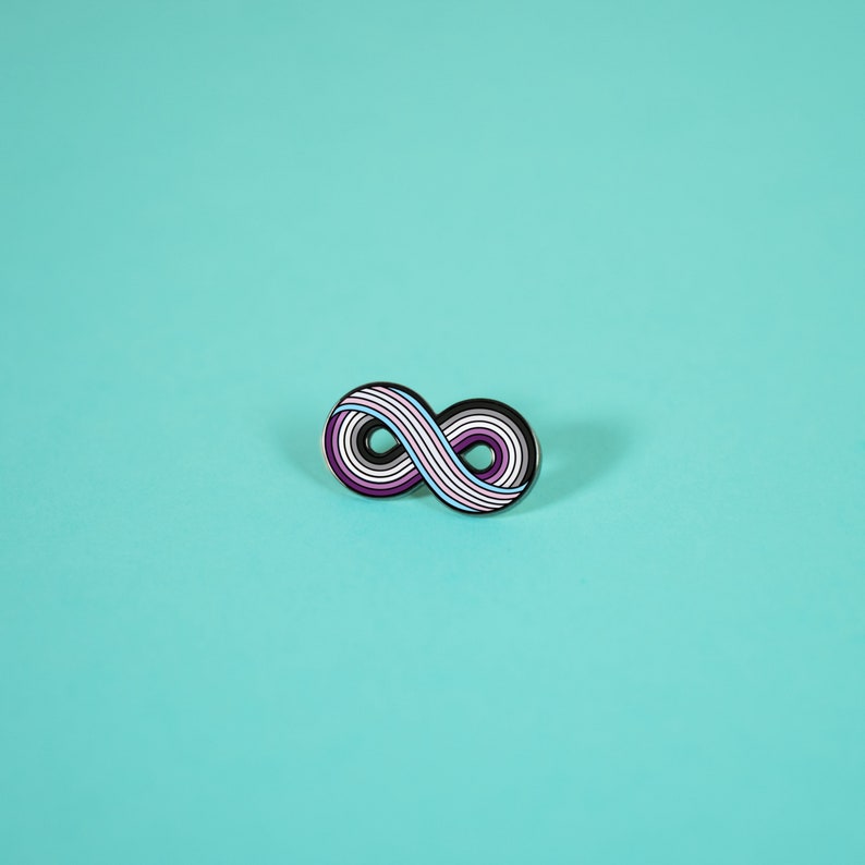 Infinitely Trans Pin Variations LGBT Pride Subtle | Etsy