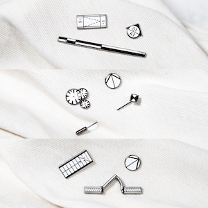 The "section Mark" Cufflinks — Architecture Fashion Accessory Architect ...