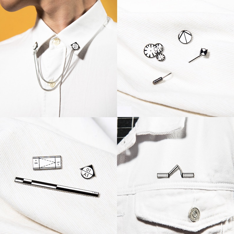 The "default Trees in Plan" Enamel Pin — Architect Badge Landscape ...