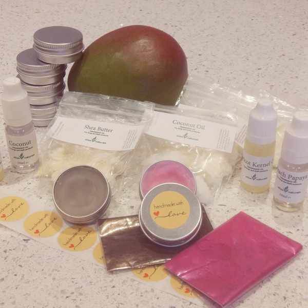 Diy Lip Balm Kit - Etsy