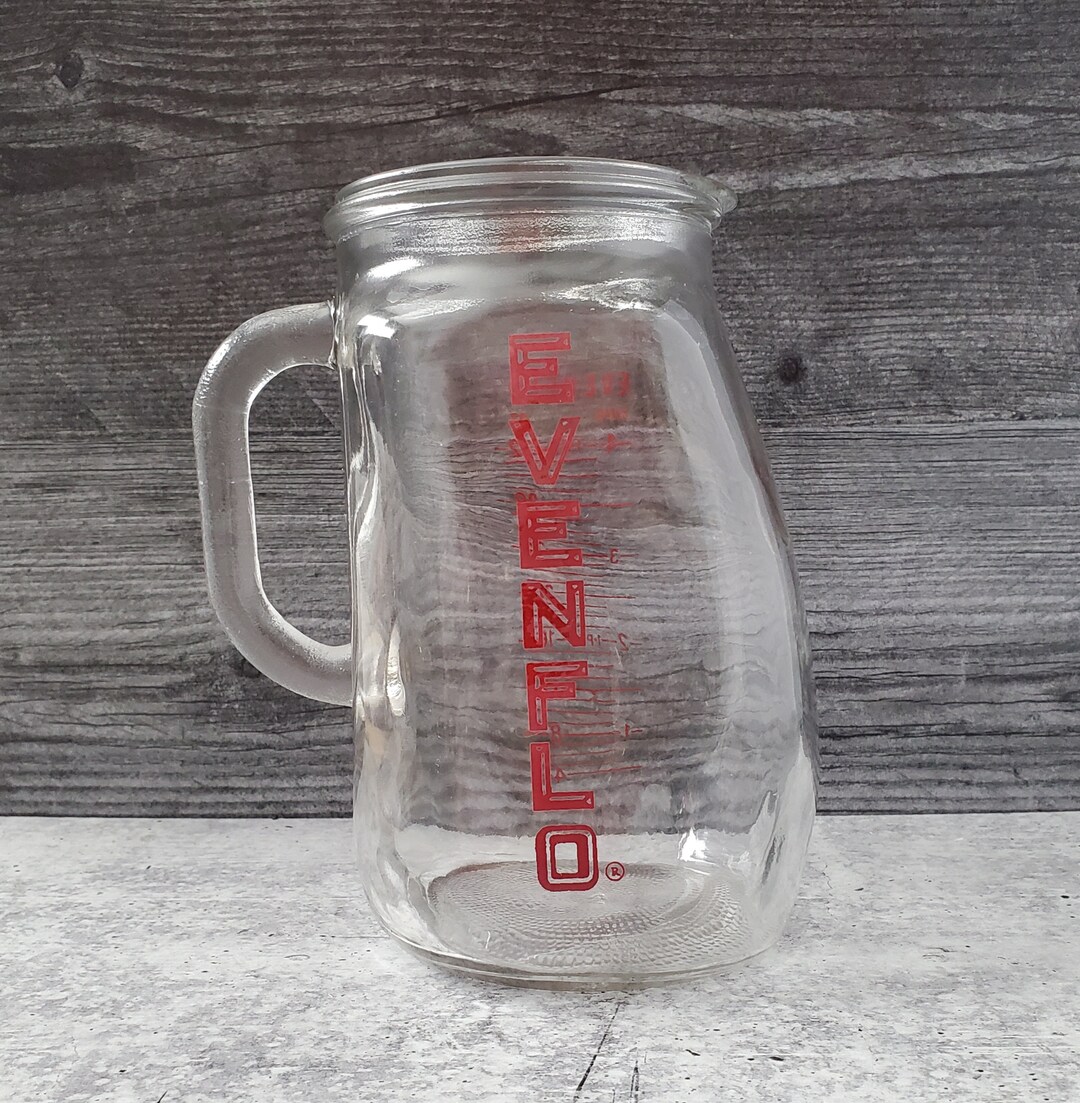 EVENFLO PITCHER ~ Vintage Formula Pitcher ~ Flower Vase ~ Utensil ...