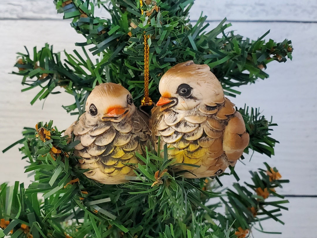 SPARROW ORNAMENT B. L. Italy Sparrows Ornament Christmas Ornament Bird ...