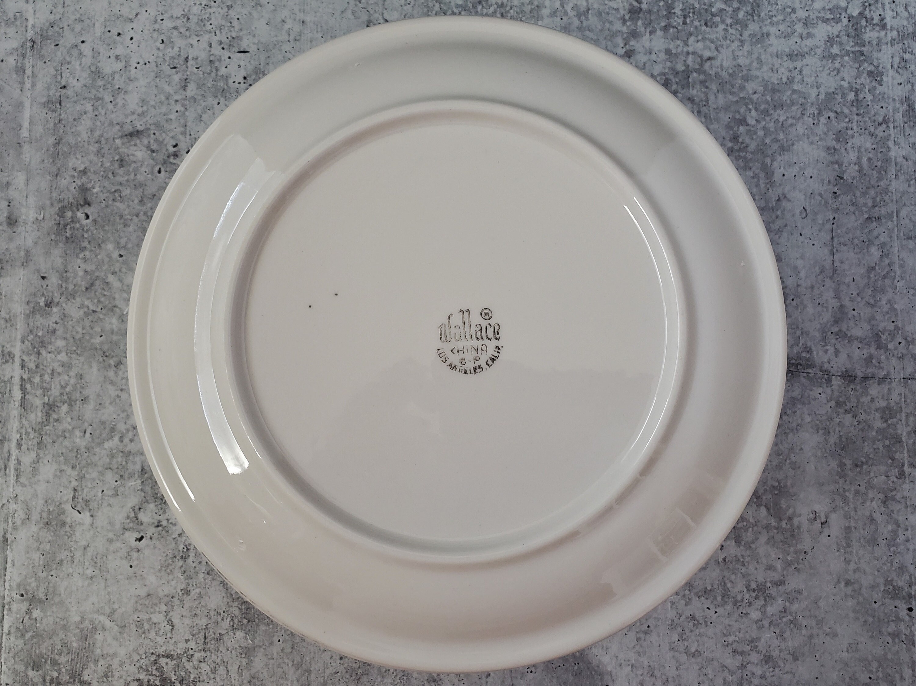 RARE WALLACE PLATES Festival Gray Luncheon Plates 9 Inch | Etsy