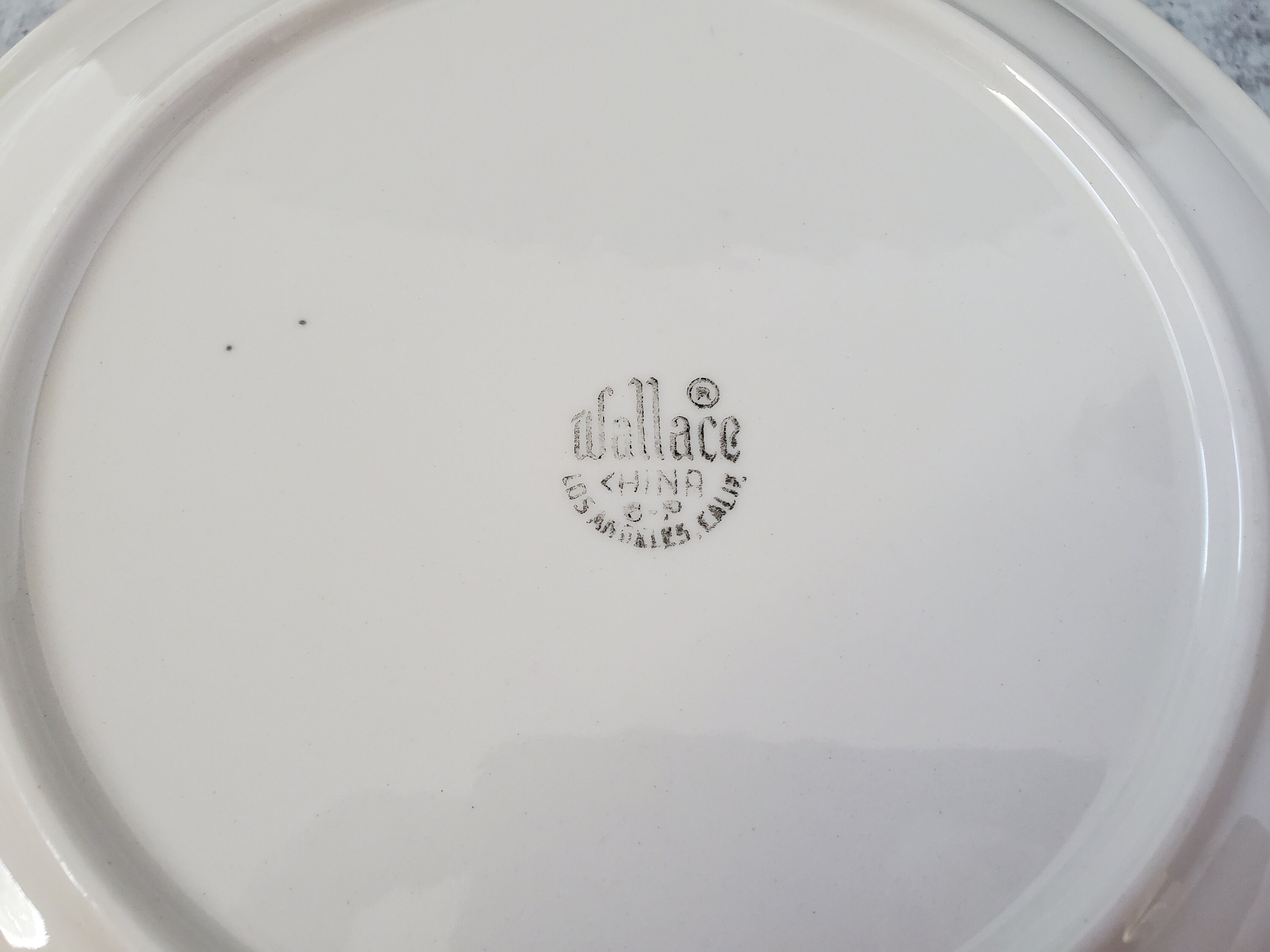 RARE WALLACE PLATES Festival Gray Luncheon Plates 9 Inch | Etsy