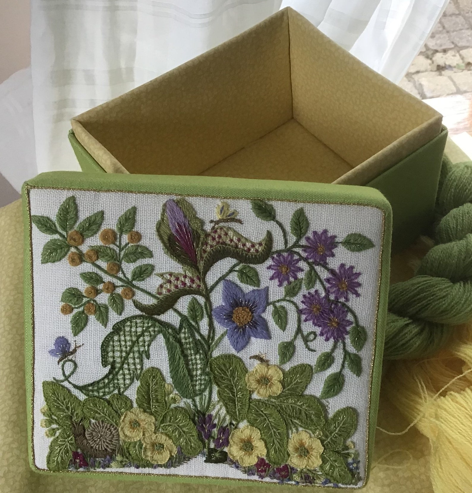 Intermediate Level Crewel Embroidery Kit - Life in the Slow Lane - Etsy