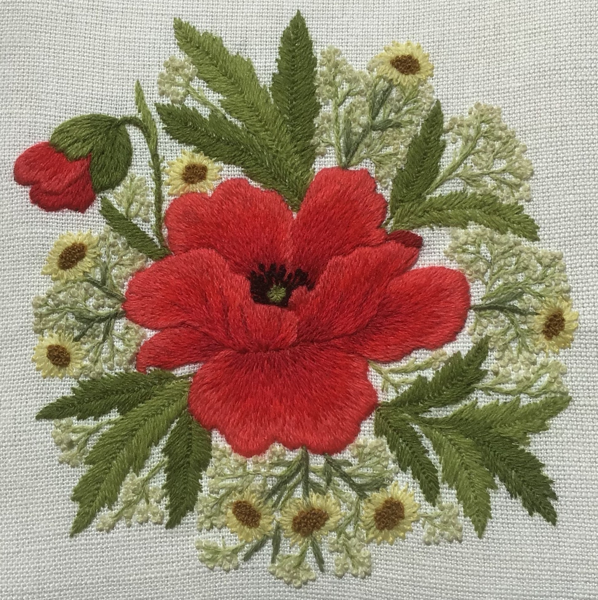 Summertime Crewel Embroidery kit | Etsy