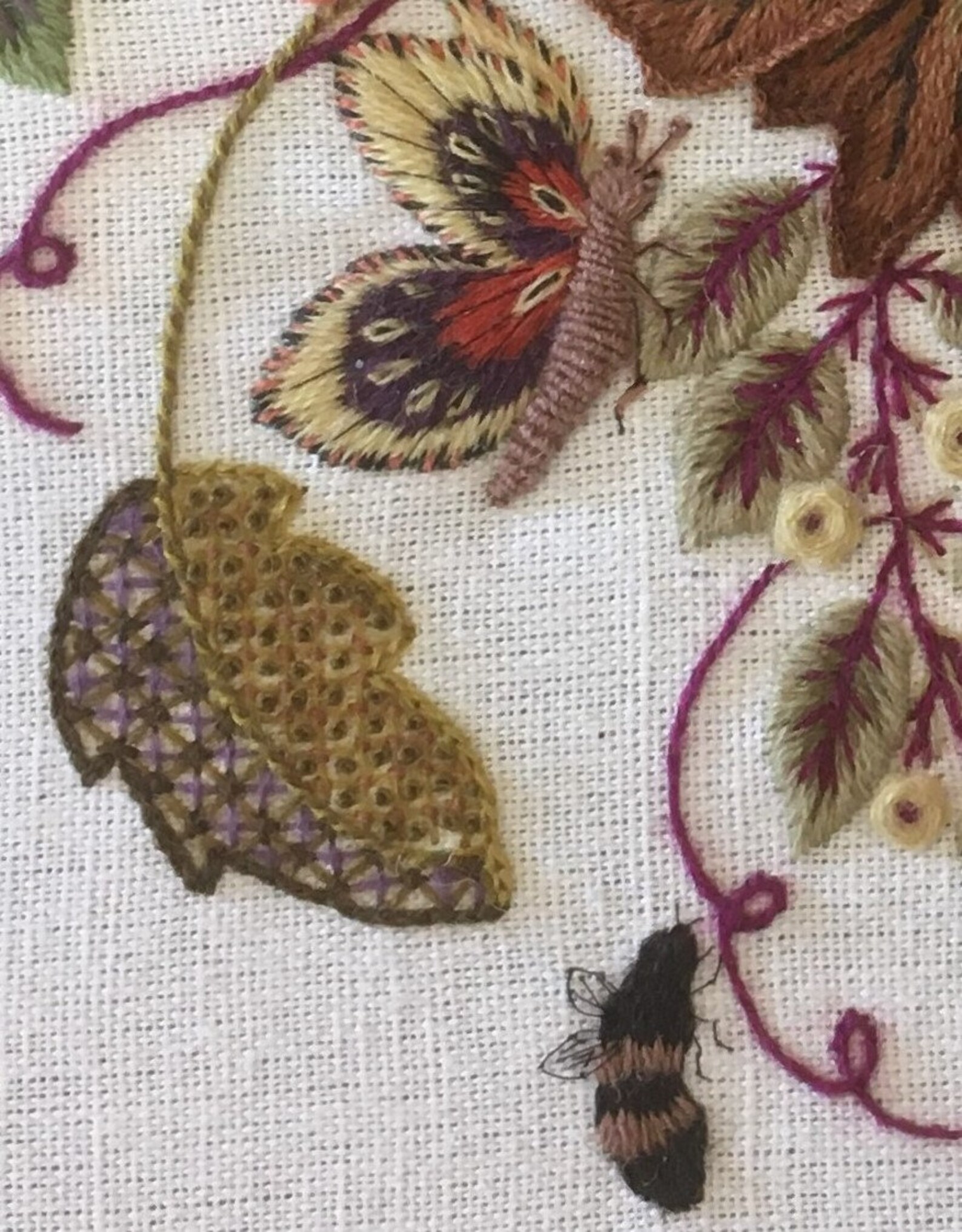 Advanced Crewel Embroidery Kit - Renaissance - Etsy