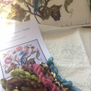 Advanced Crewel Embroidery Kit - Arcadia - Etsy