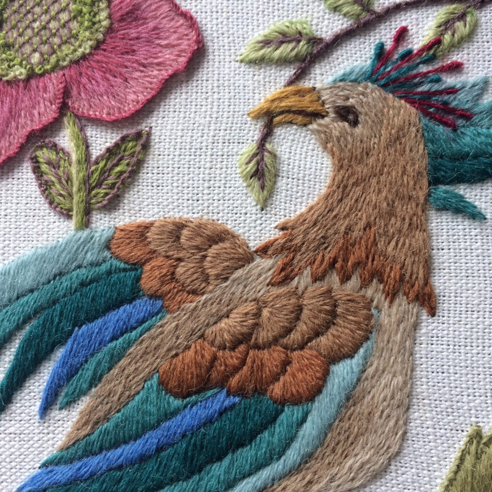 Advanced Crewel Embroidery Kit - Arcadia - Etsy