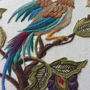 Advanced Crewel Embroidery Kit - Arcadia - Etsy