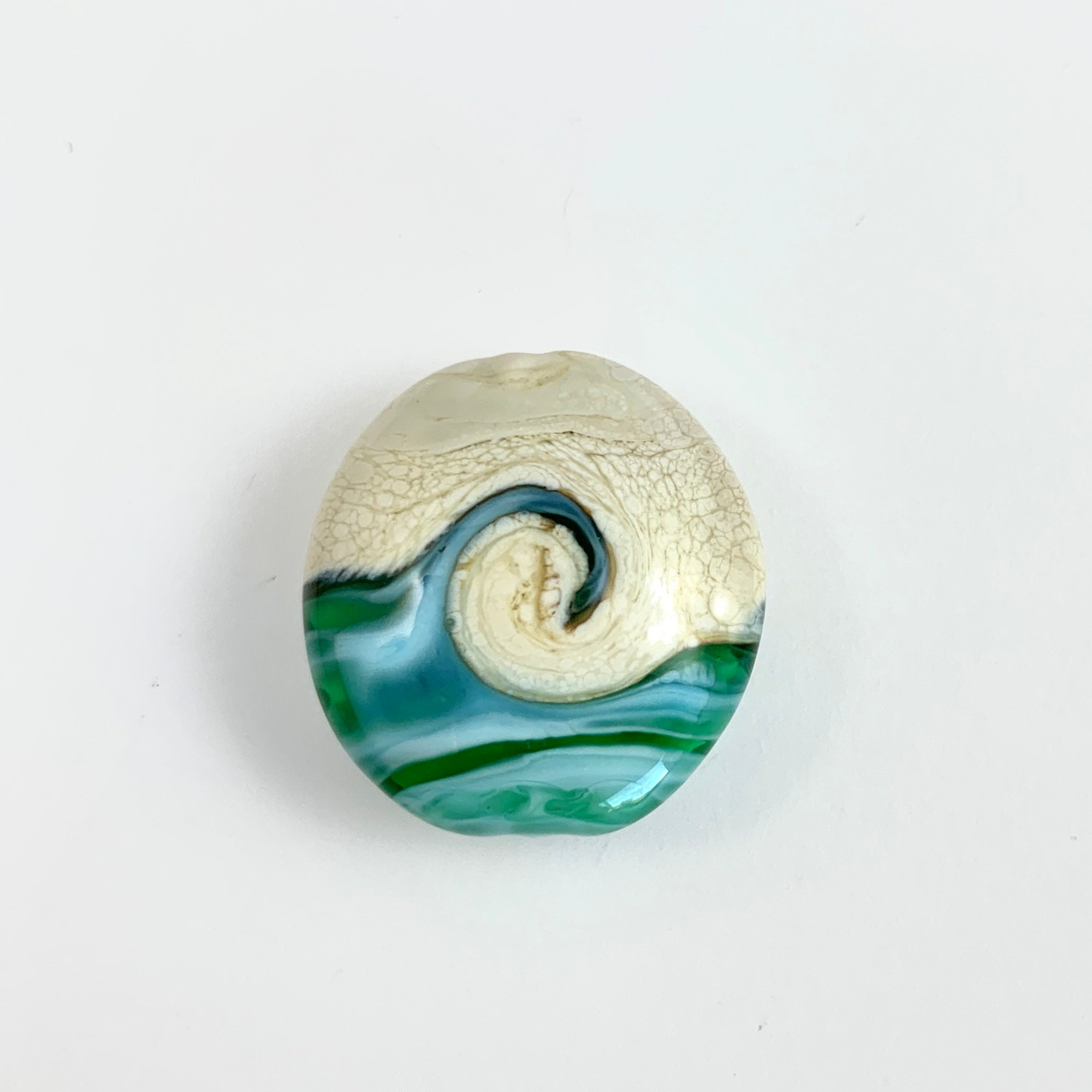 Beach Bead for Jewelry Makers. Caribbean Sea Wave. Beach Bead. Ocean ...