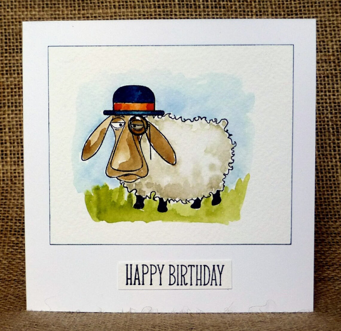 Funny Birthday Card Sheep Birthday Card Birthday Card for | Etsy