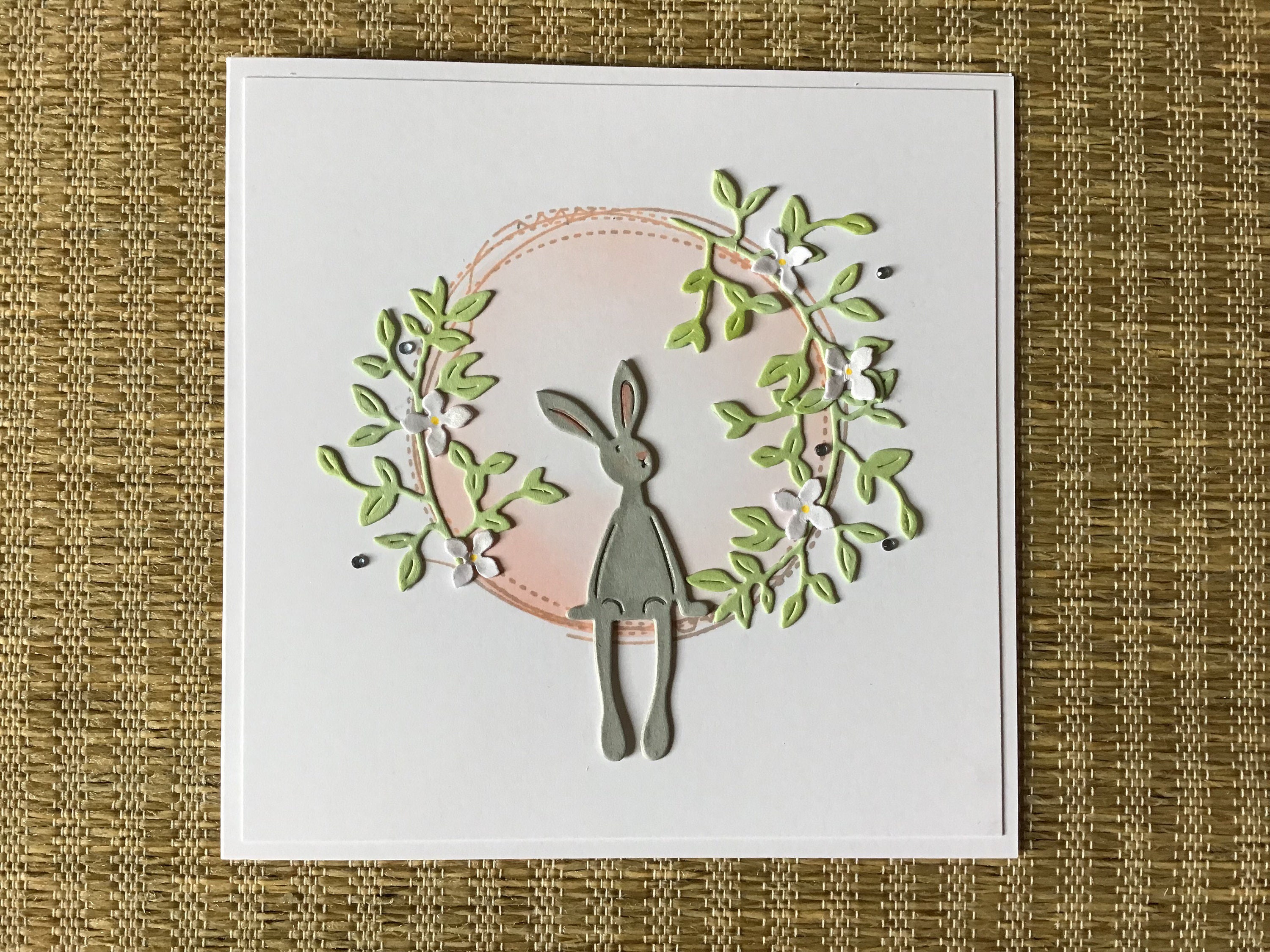 Cute Rabbit Card Anniversary Card Handmade Card Bunny Love - Etsy UK