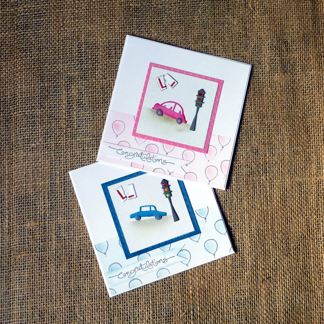 Handmade Passed Driving Test Card: Congratulations Card - Etsy UK