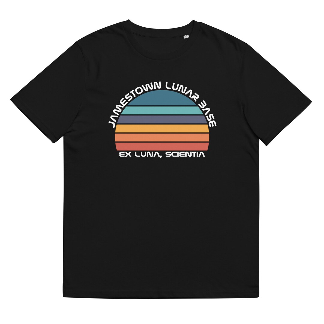 Jamestown Lunar Base Vintage-style T-shirt Inspired by for All Mankind ...