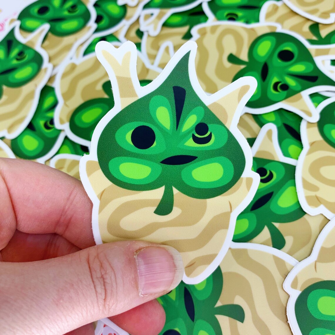 Forest Spirit Korok 3 Vinyl Sticker Kawaii Chibi - Etsy