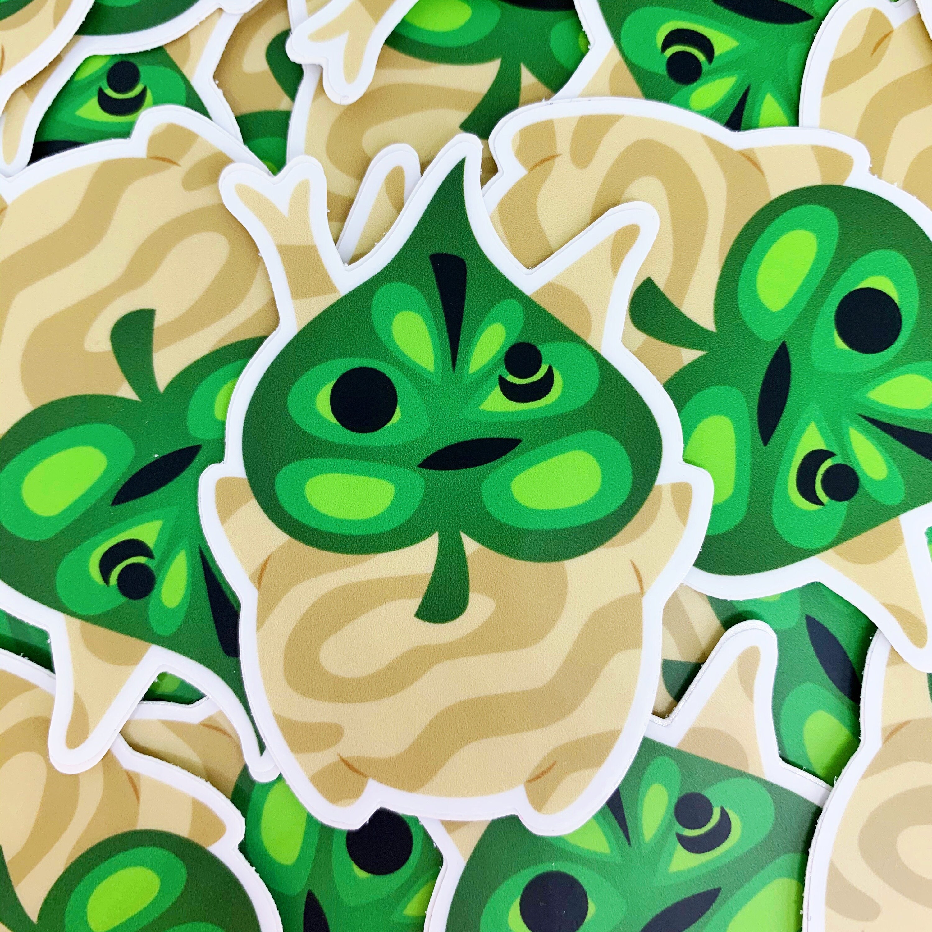 Forest Spirit Korok 3 Vinyl Sticker Kawaii Chibi | Etsy