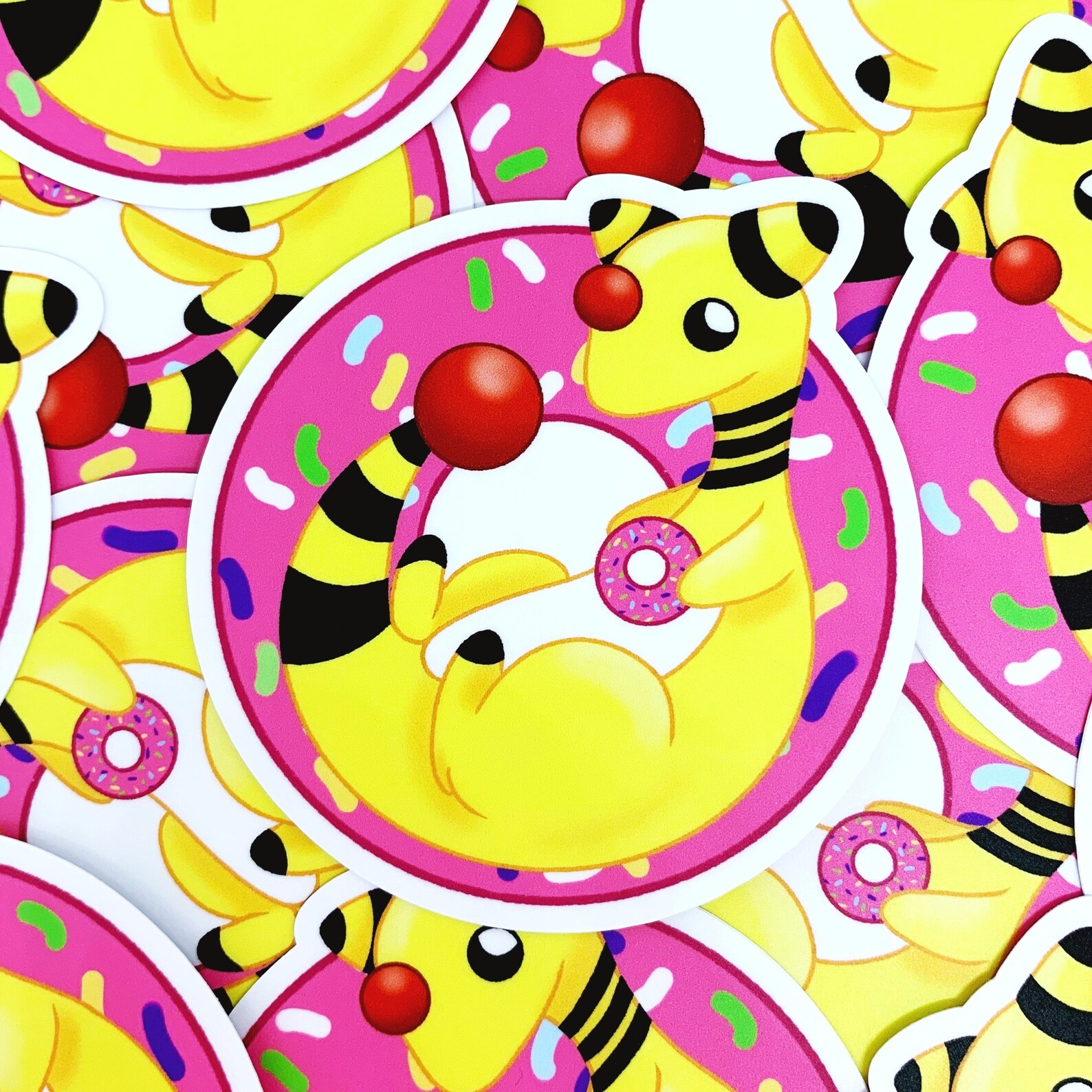 Electric Monsters 3 Vinyl Sticker Kawaii Chibi - Etsy