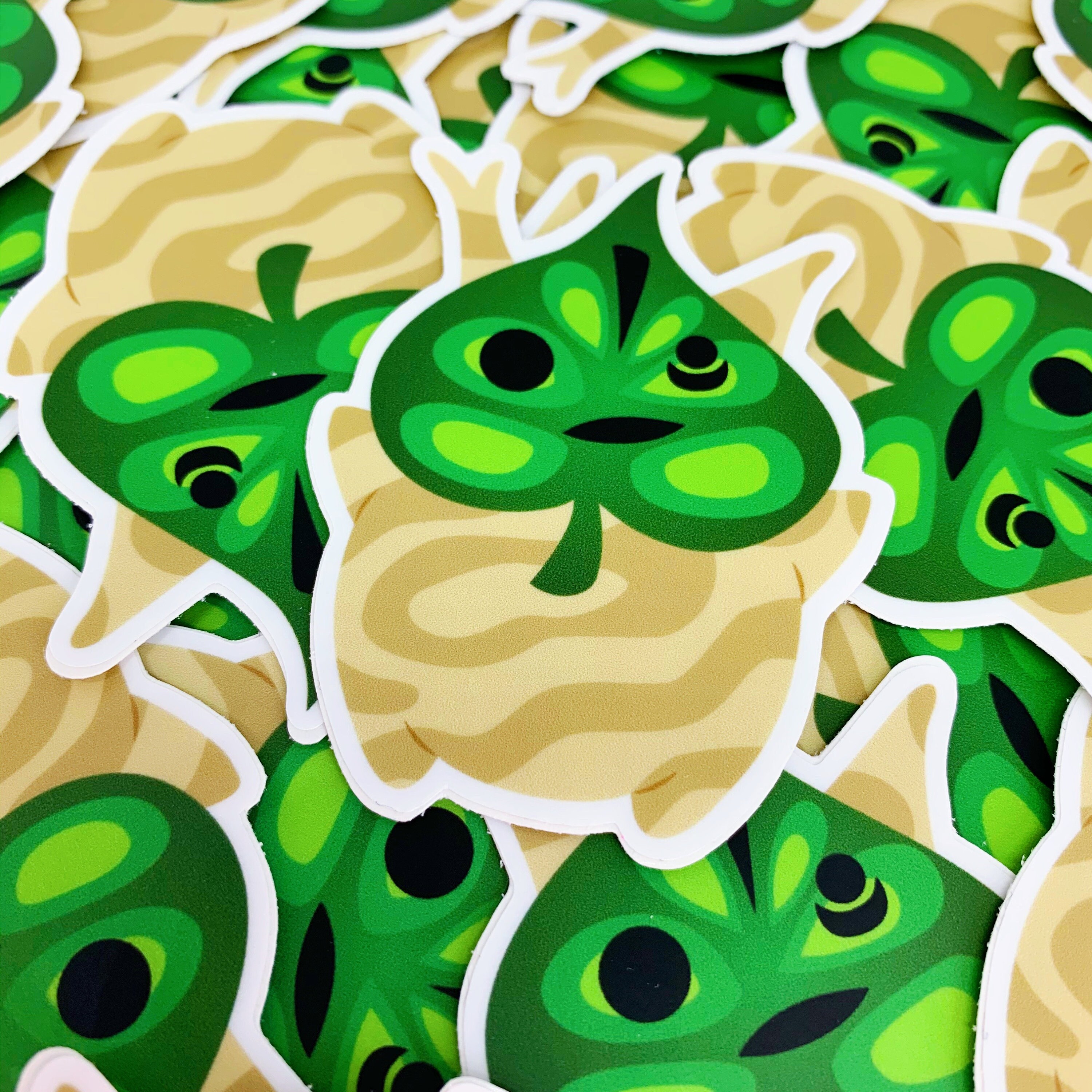 Forest Spirit Korok 3 Vinyl Sticker Kawaii Chibi | Etsy