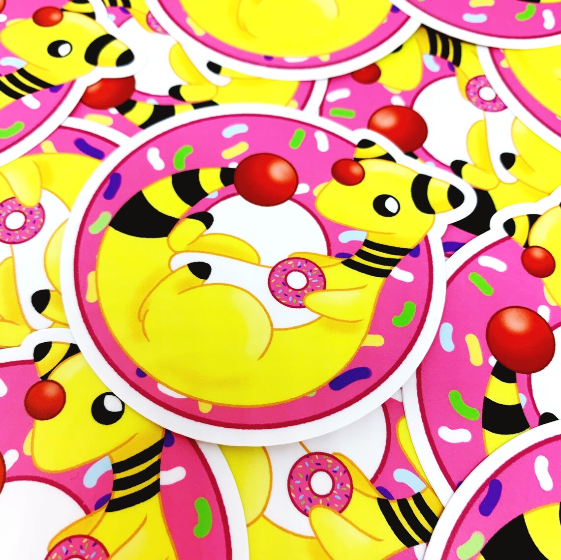 Electric Monsters 3 Vinyl Sticker Kawaii Chibi - Etsy