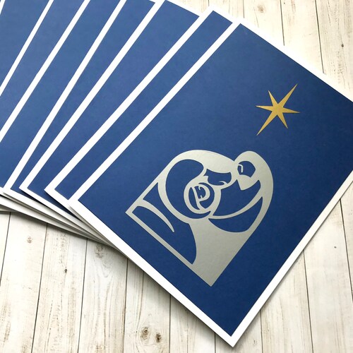Biblical Christmas Cards Nativity Scene Christian - Etsy