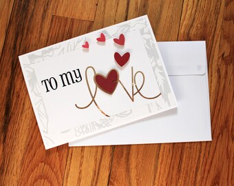 Pop up Letter Card - Etsy
