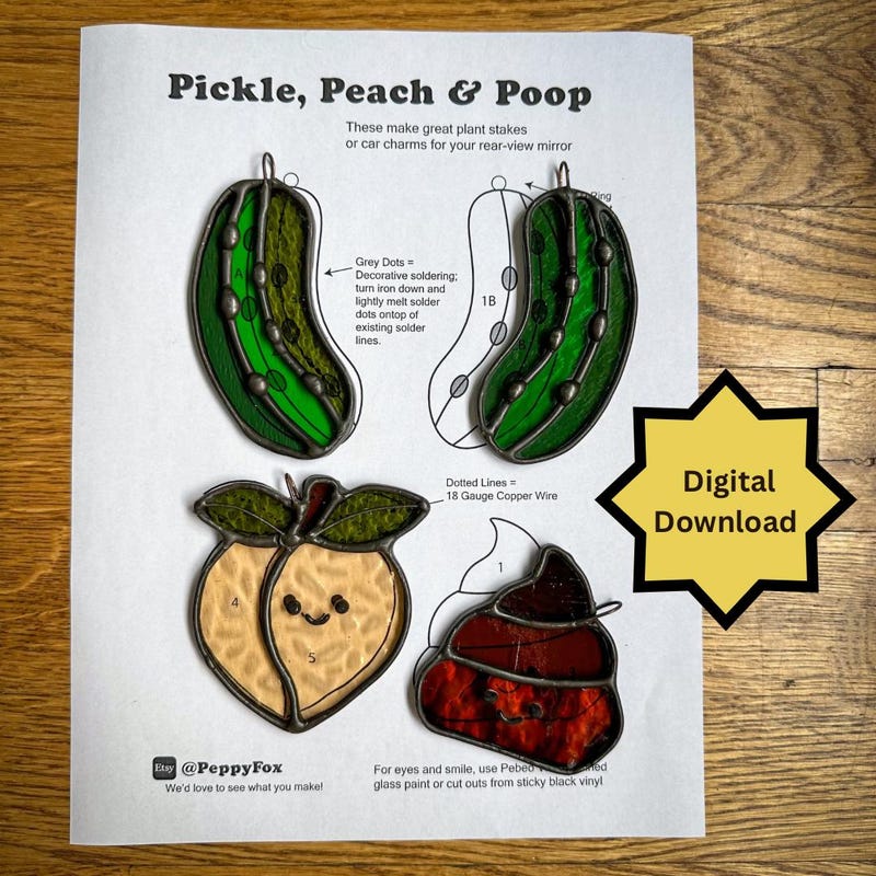 The Pickle the Peach - Etsy