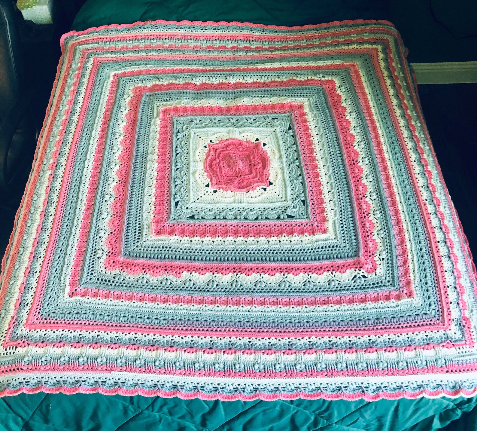 Phoenix Crochet Blanket - Etsy