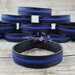 Embroidery Design - Thin Blue Line Bracelet - Etsy