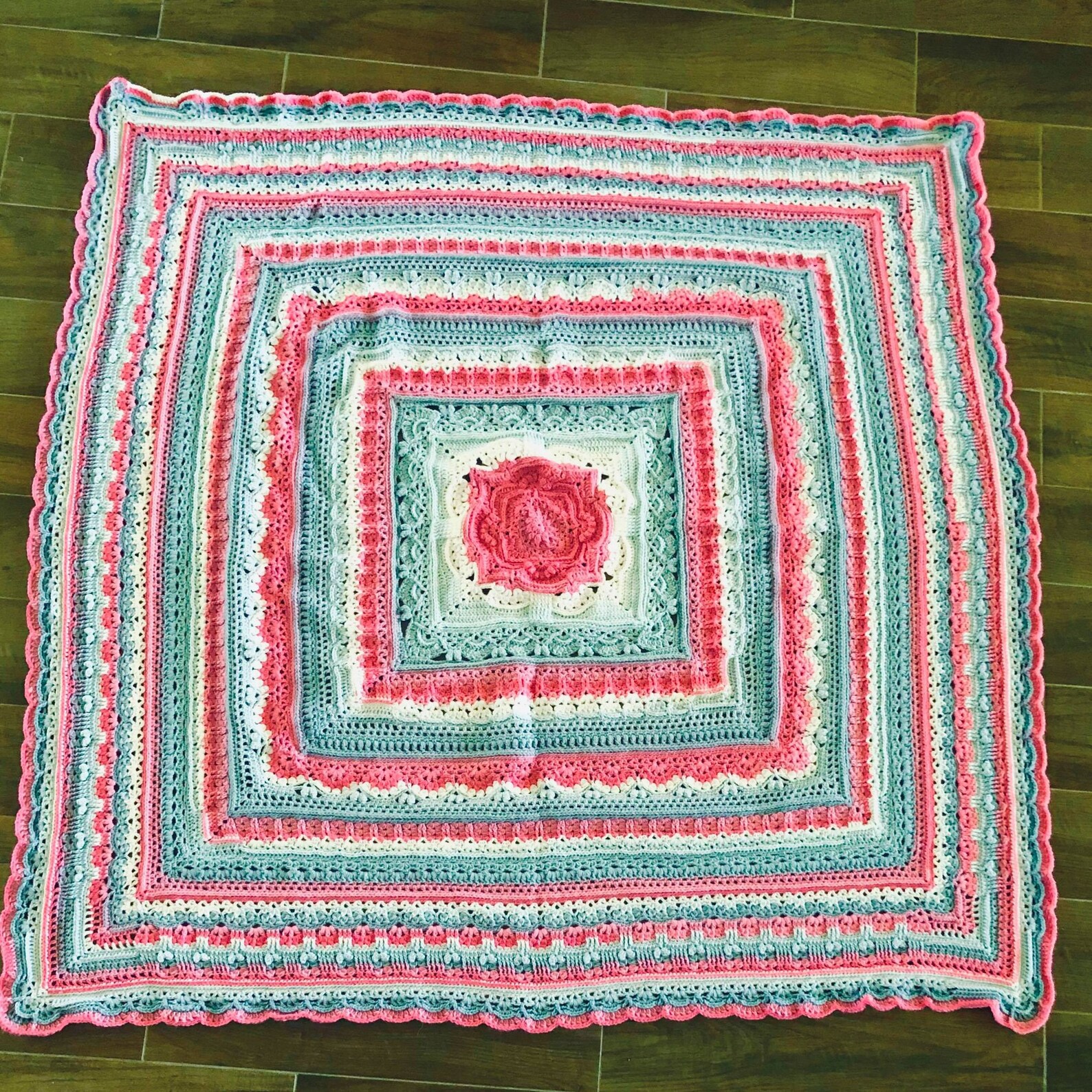 Phoenix Crochet Blanket - Etsy